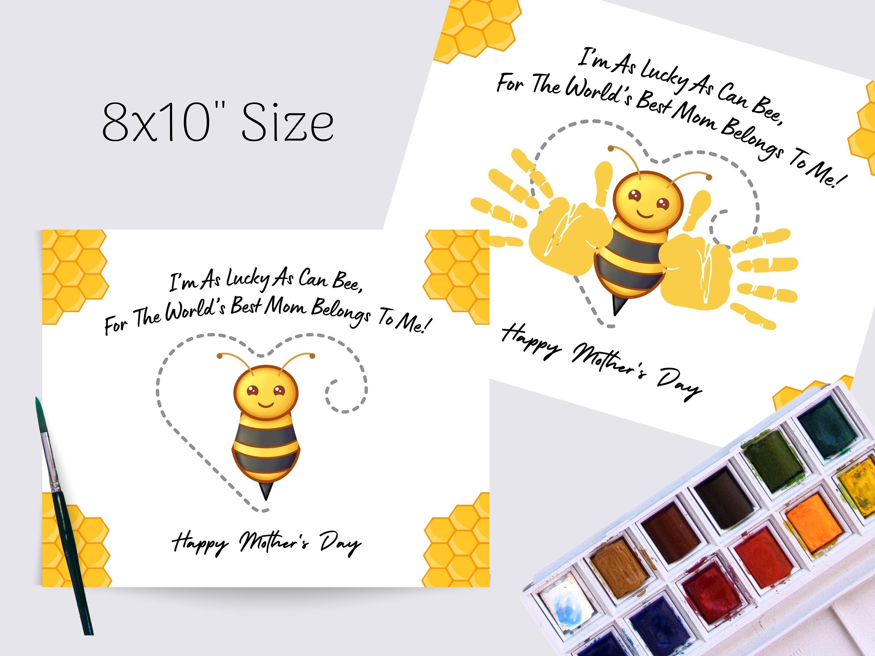 Mothers Day Handprint Art Handprint Craft Printable Gift - Etsy