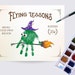 Halloween Handprint Art, Flying Lessons, Halloween Decor, Witch ...