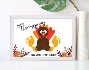 Shape Turkey Craft for Kids Thanksgiving Turkey Printable - Etsy