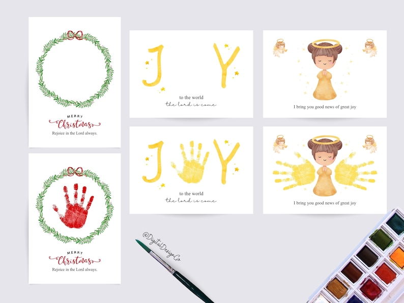 Christian Christmas Handprint Craft, Nativity Handprint, Kids Baby ...