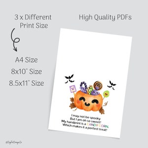 Candy Corn Handprint Art Craft, Halloween Handprint Craft for Kids Baby ...