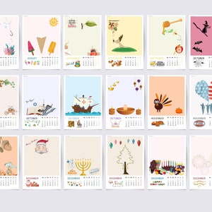 2023 Mega Handprint Calendar, Handprint Art Craft DIY Gift Child Baby ...