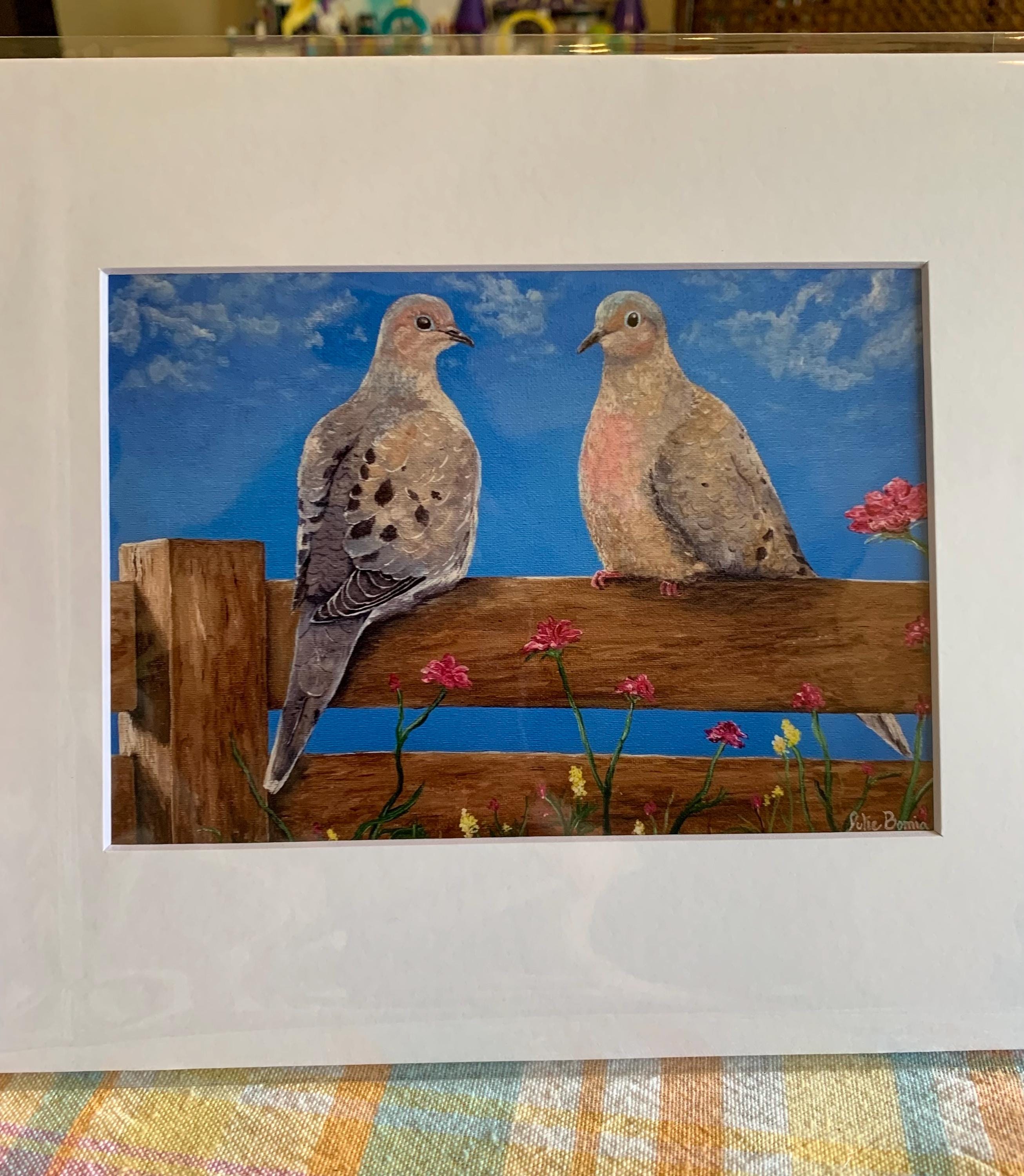 Mourning Doves Print, 8x10, Ready to Frame Photo Print of Mourning ...