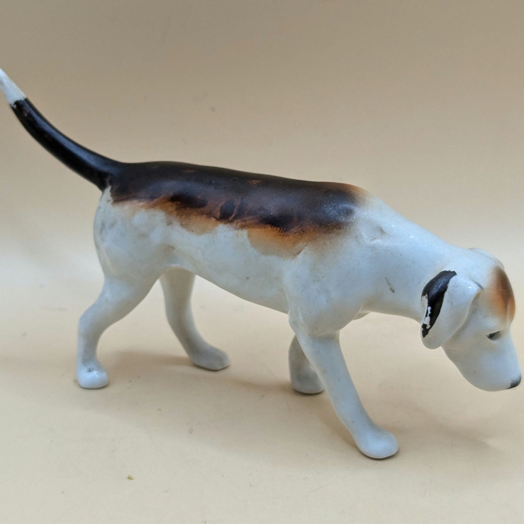 Vintage Beswick England Porcelain Dog Animal Figurine - Etsy