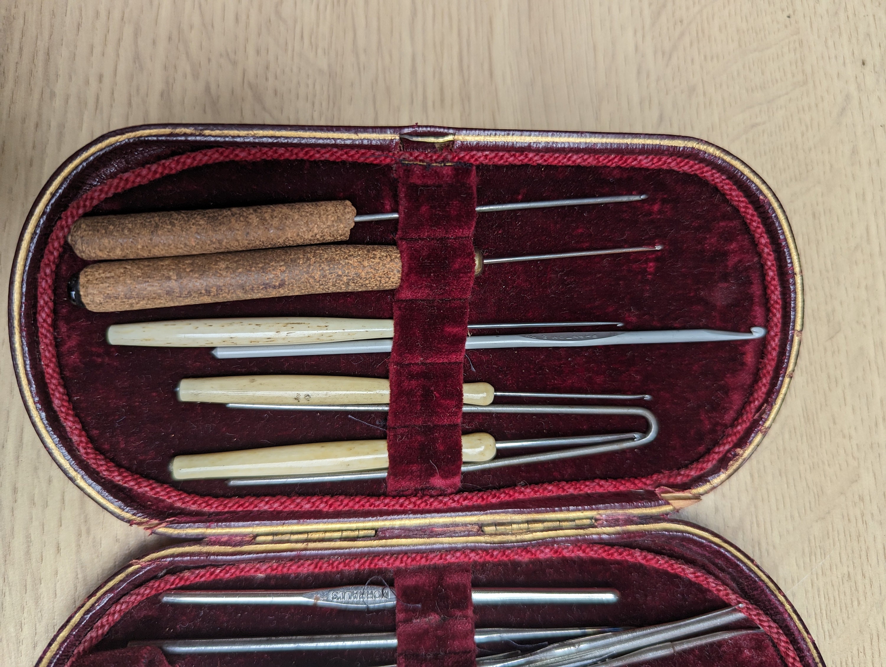 Antique Crochet Hook Collection Including Bone Handled Ones - Etsy