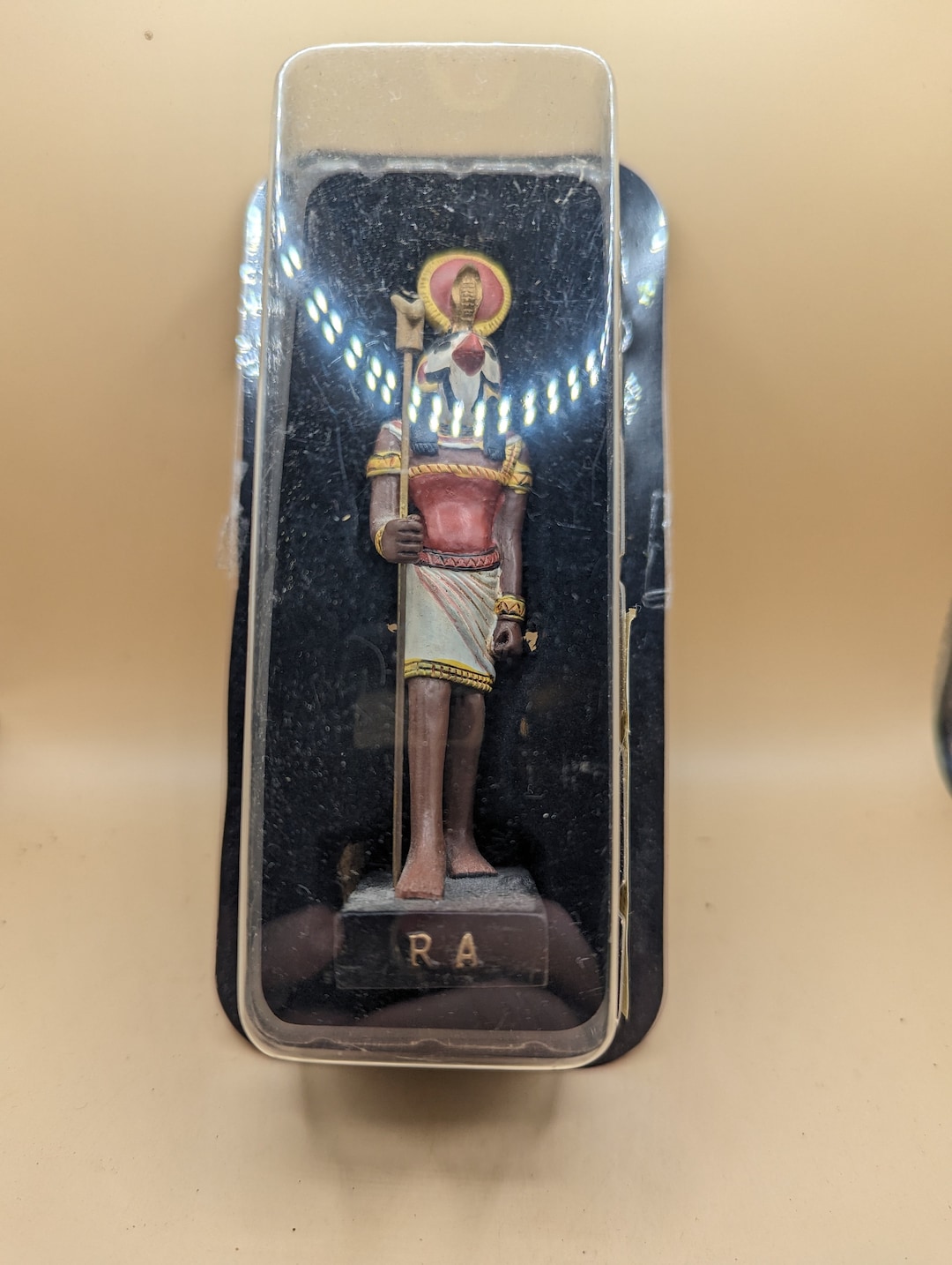 Collection of Egyptian Gods Figures - the Figurine of RA - in Box - Etsy