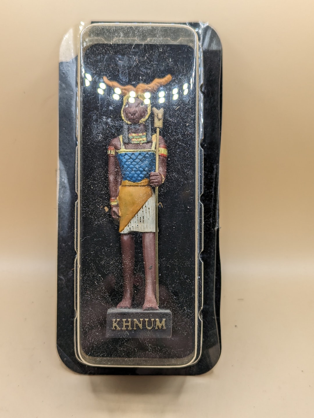 Collection of Egyptian Gods Figures - the Figurine of KHNUM - in Box - Etsy