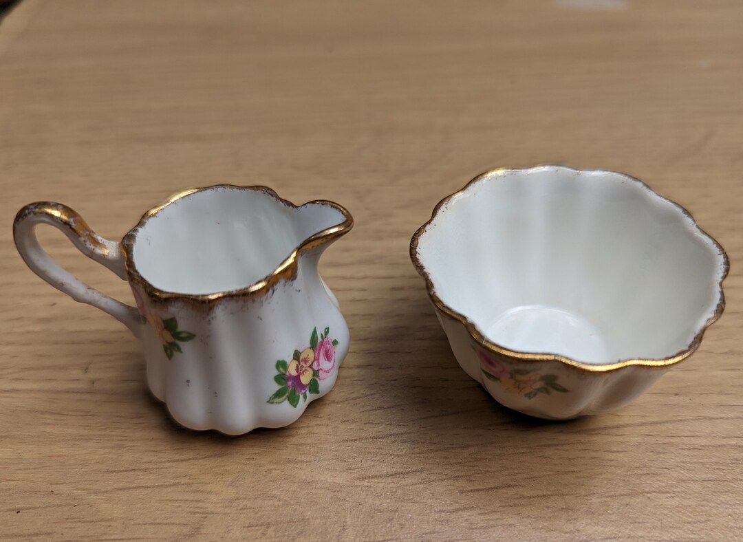 ROYAL STUART Spencer Stevenson Bone China Bowl and Pitcher, so Cute! - Etsy