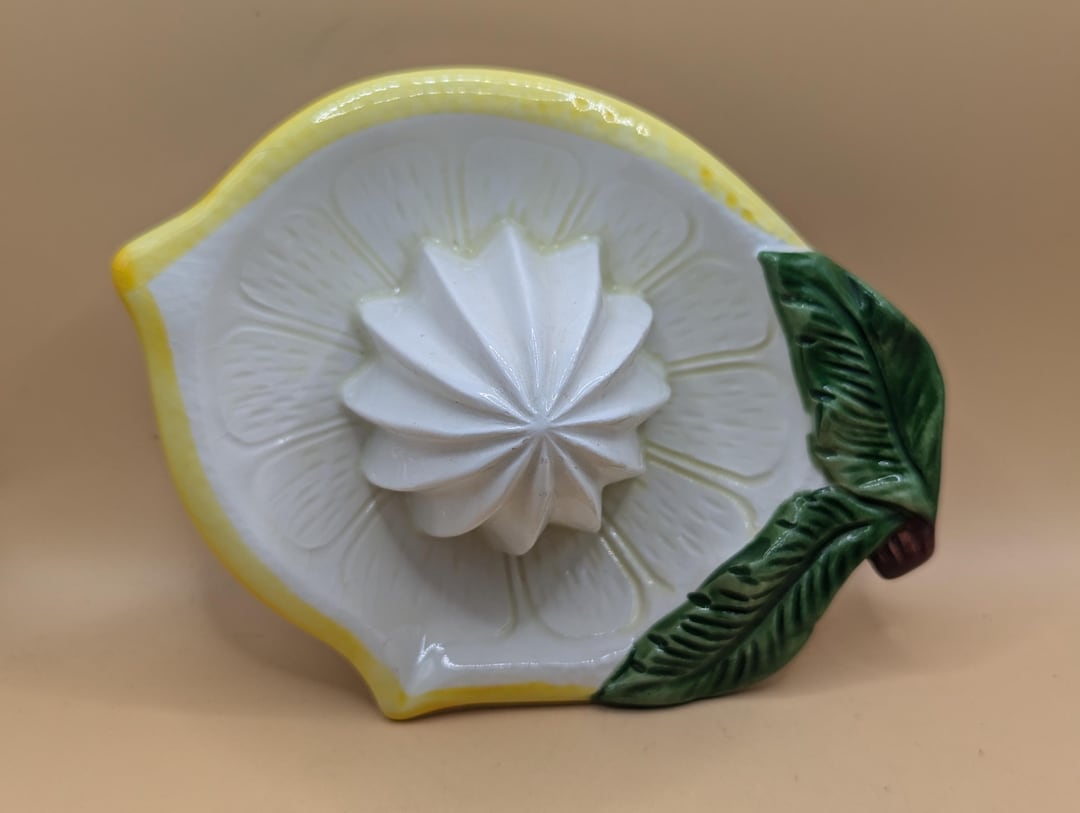 Made in Italy. Ceramic Italian Decorative Hand Painted Lemon Squeezer ...