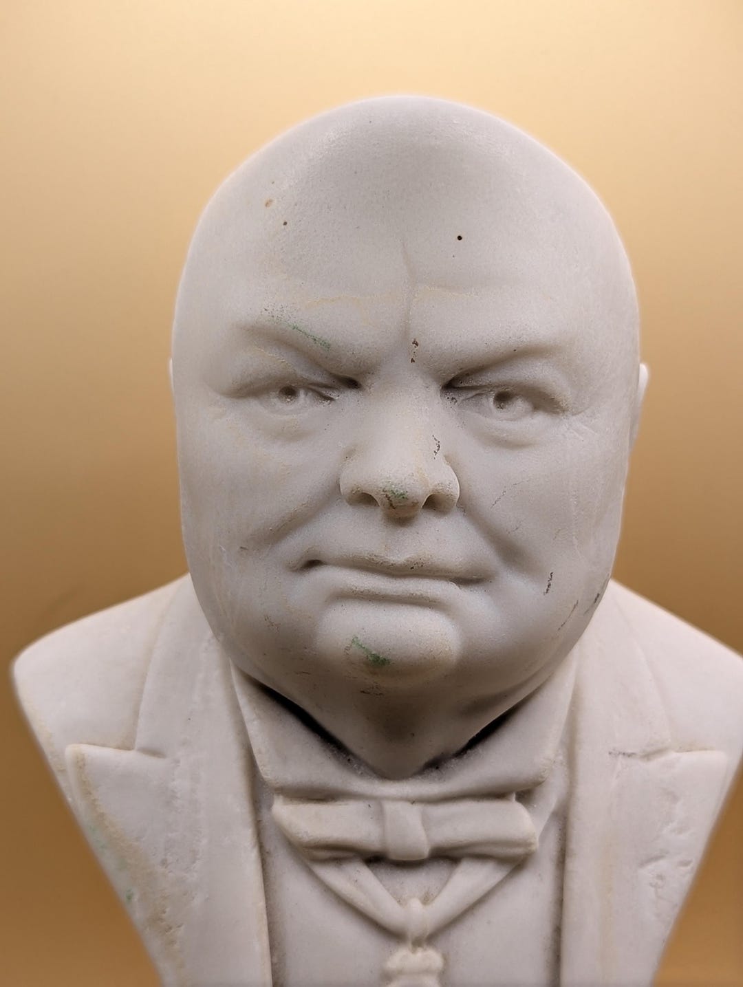 Vintage Great Britains WW2 Leader ‘winston Churchill’ Parian Bust 18 ...