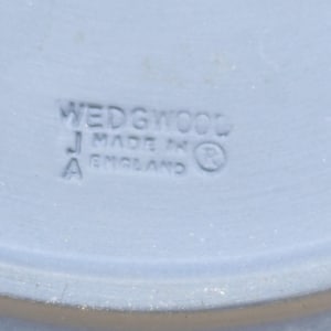 Wedgwood Jasperware Dark Blue Oval Trinket Box, Lidded. Very Good ...