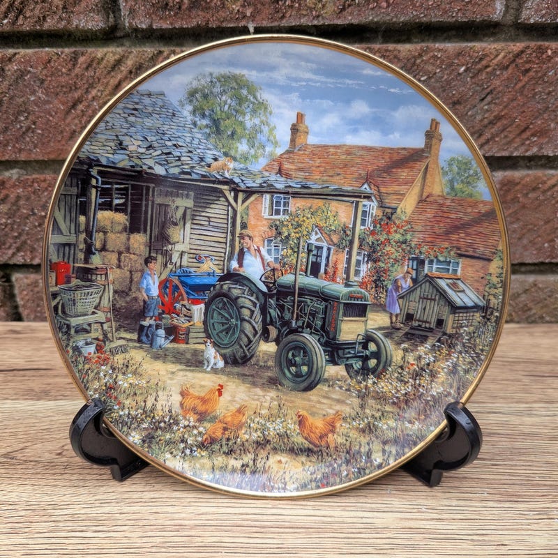 Tractor Plates - Etsy UK