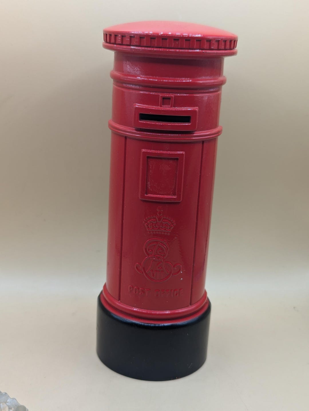 Zelox 1998 Diecast Red Mailbox Money Box, Stopper in Place and in Good ...