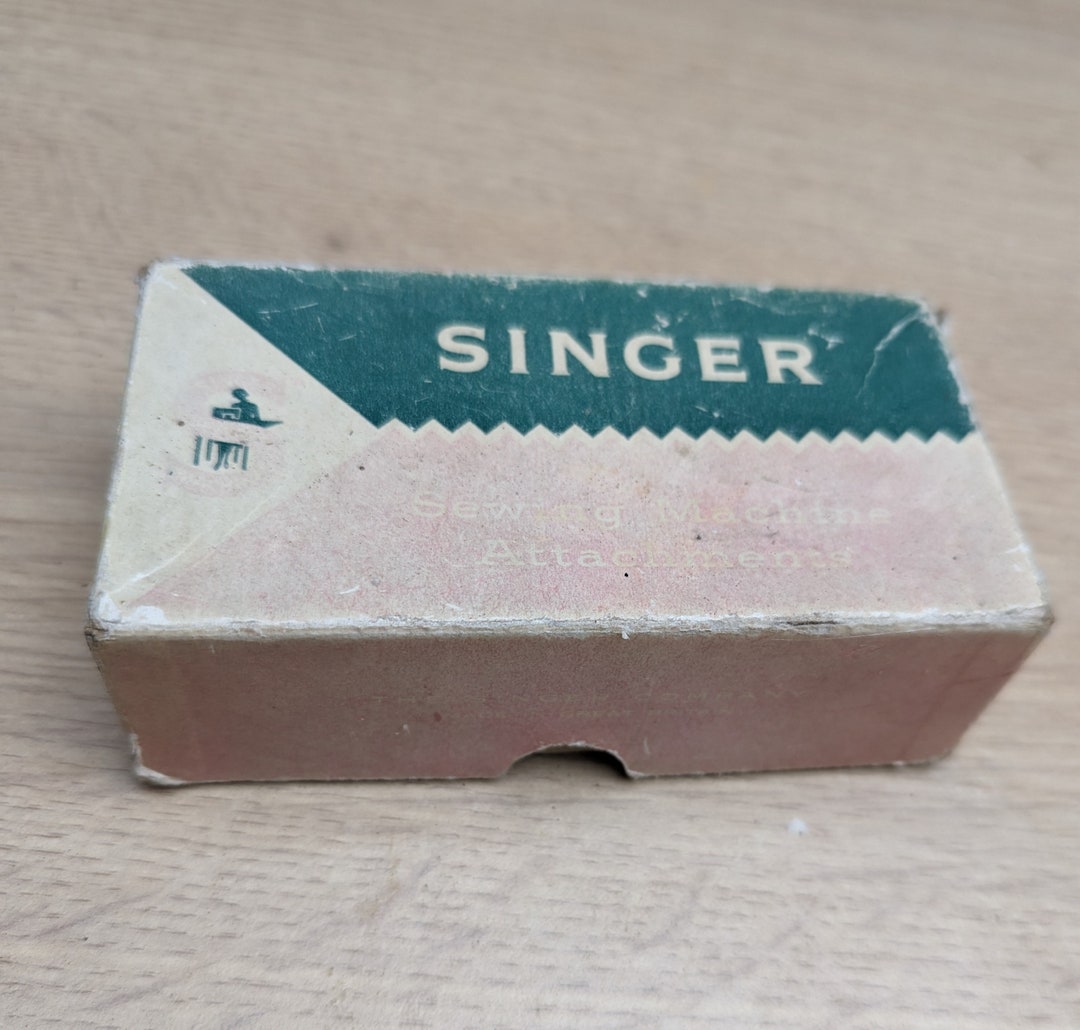 Original Singer Cardboard Box With a Few Sewing Bits and Bobs - Etsy