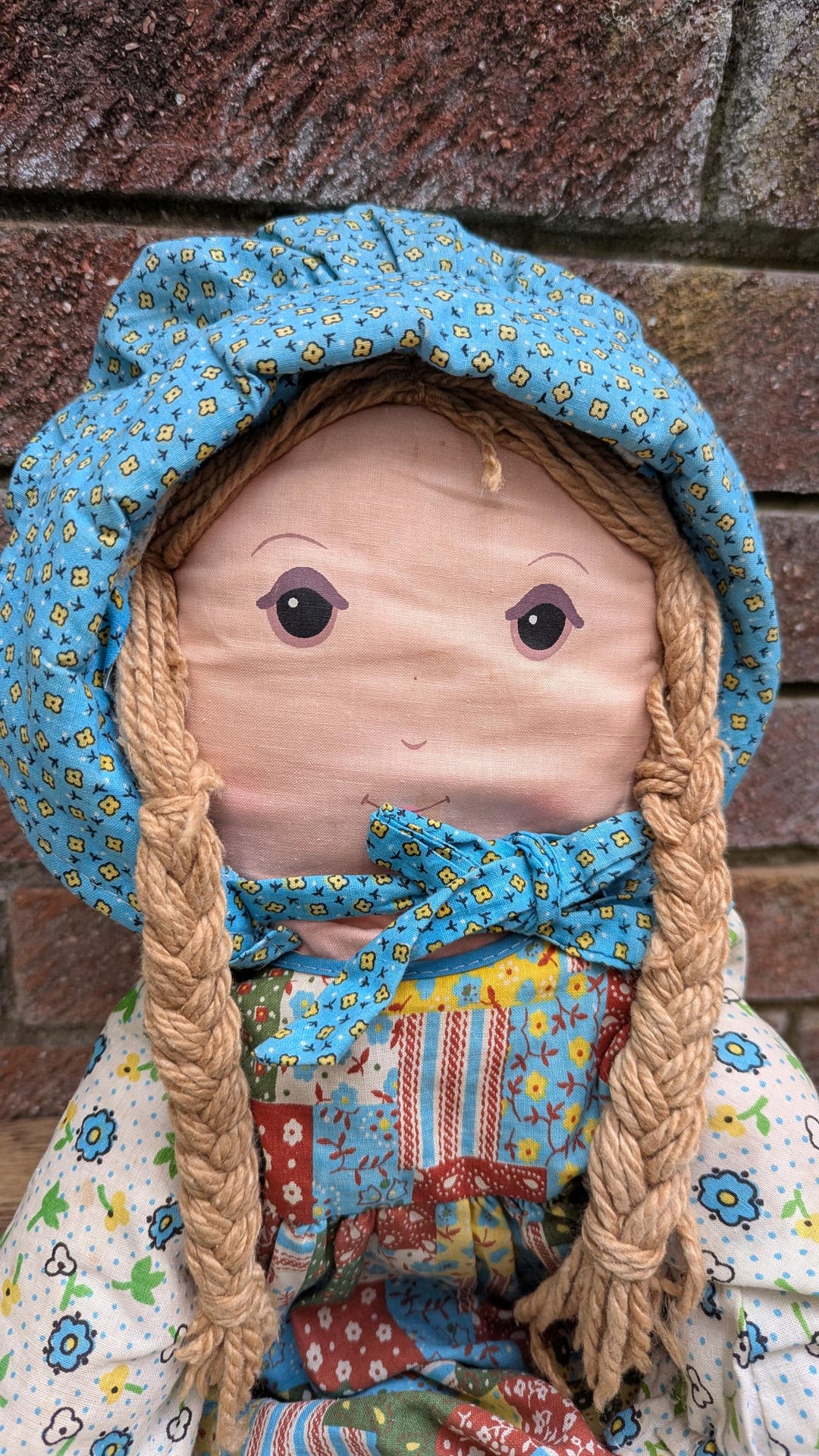 1975 Original Very Rare Holly Hobbie Rag Doll – Large 60 Cm Cloth Doll ...
