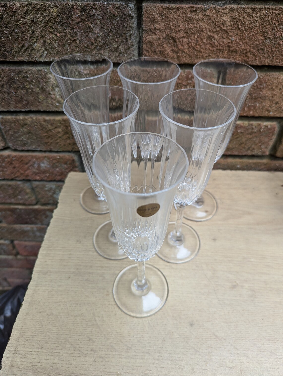 Vintage Italian Crystal, Capri Crystal, the Best Crystal Out There, SIX ...