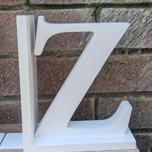 Alphabet Bookend Wooden Bookends Decorative Bookends for Shelves ...