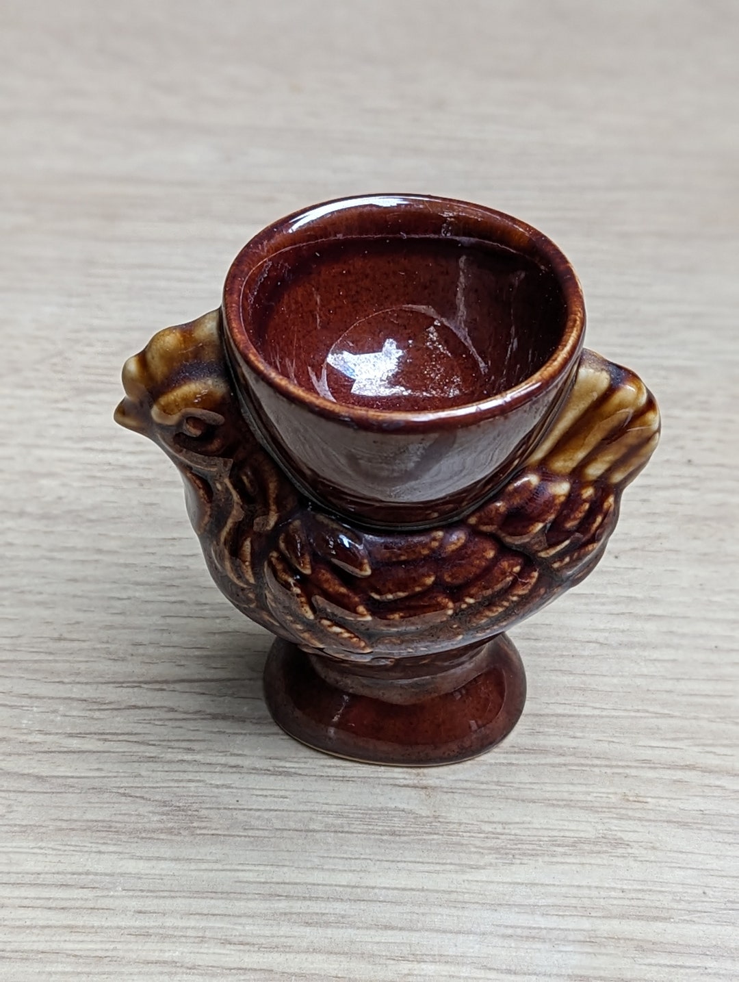 Figural Ceramic Egg Cups, Chicken Design, Farmhouse Chic, Country ...