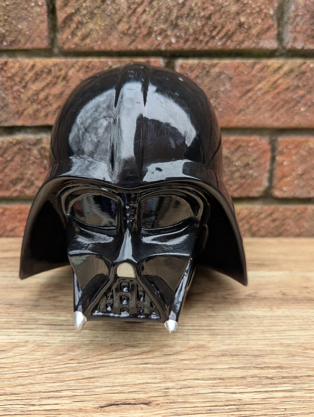 Darth Vader Head Helmet Coin Bank Wzith STOPPER Star Wars Ceramic ...