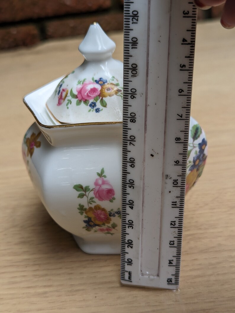 Crown Fine Bone China Lidded Pot. Staffordshire England - Etsy