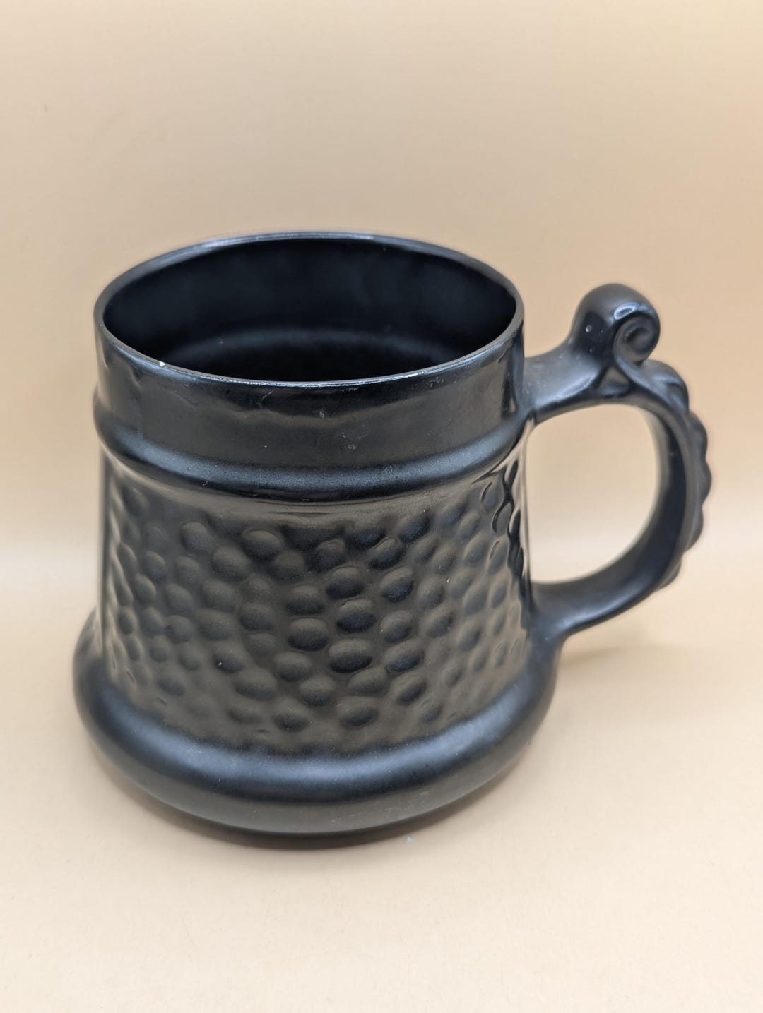 Stunning Vintage Prinknash Pottery Pewter-like Glaze Fashioned ...