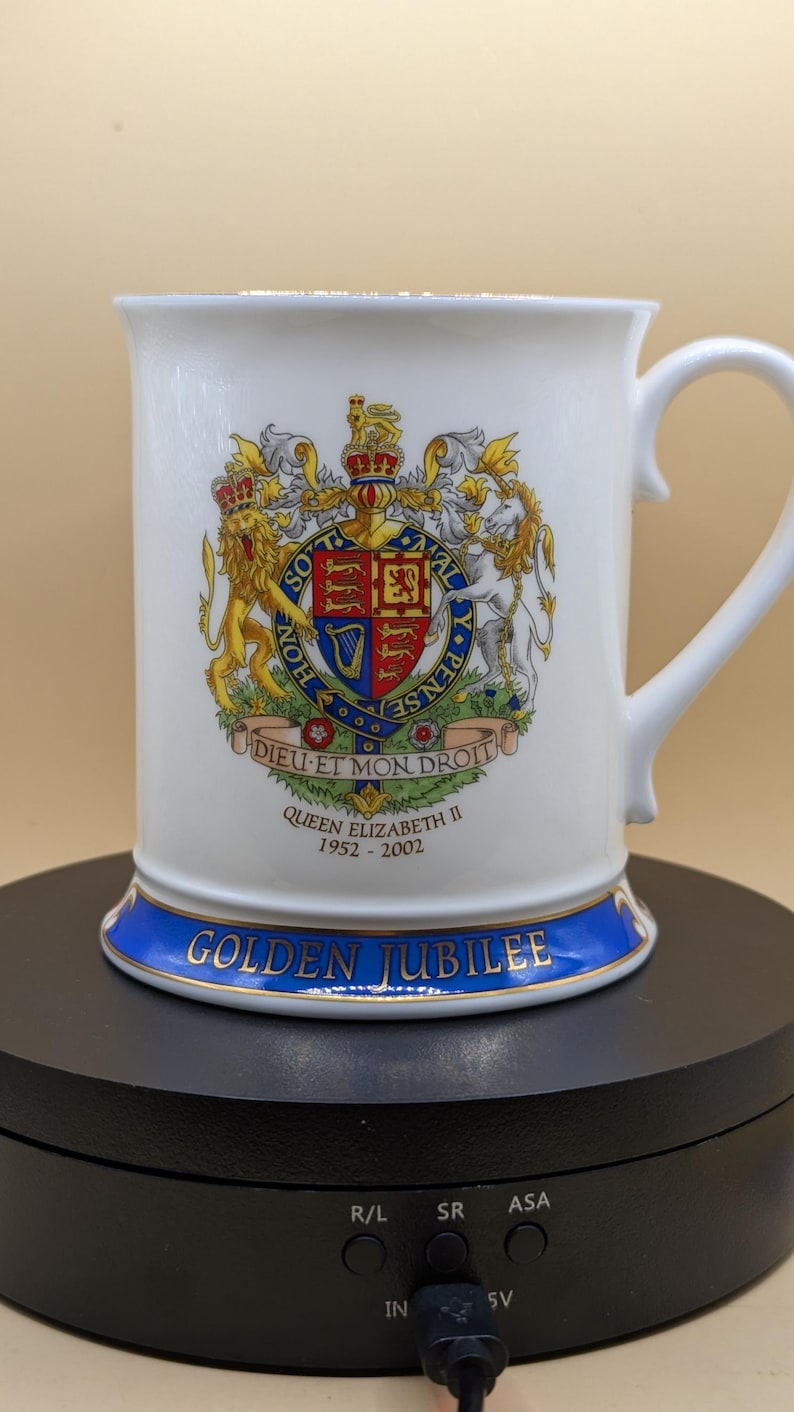 Ringtons Queen Elizabeth II Golden Jubilee Mug – Fine Bone China, Made ...