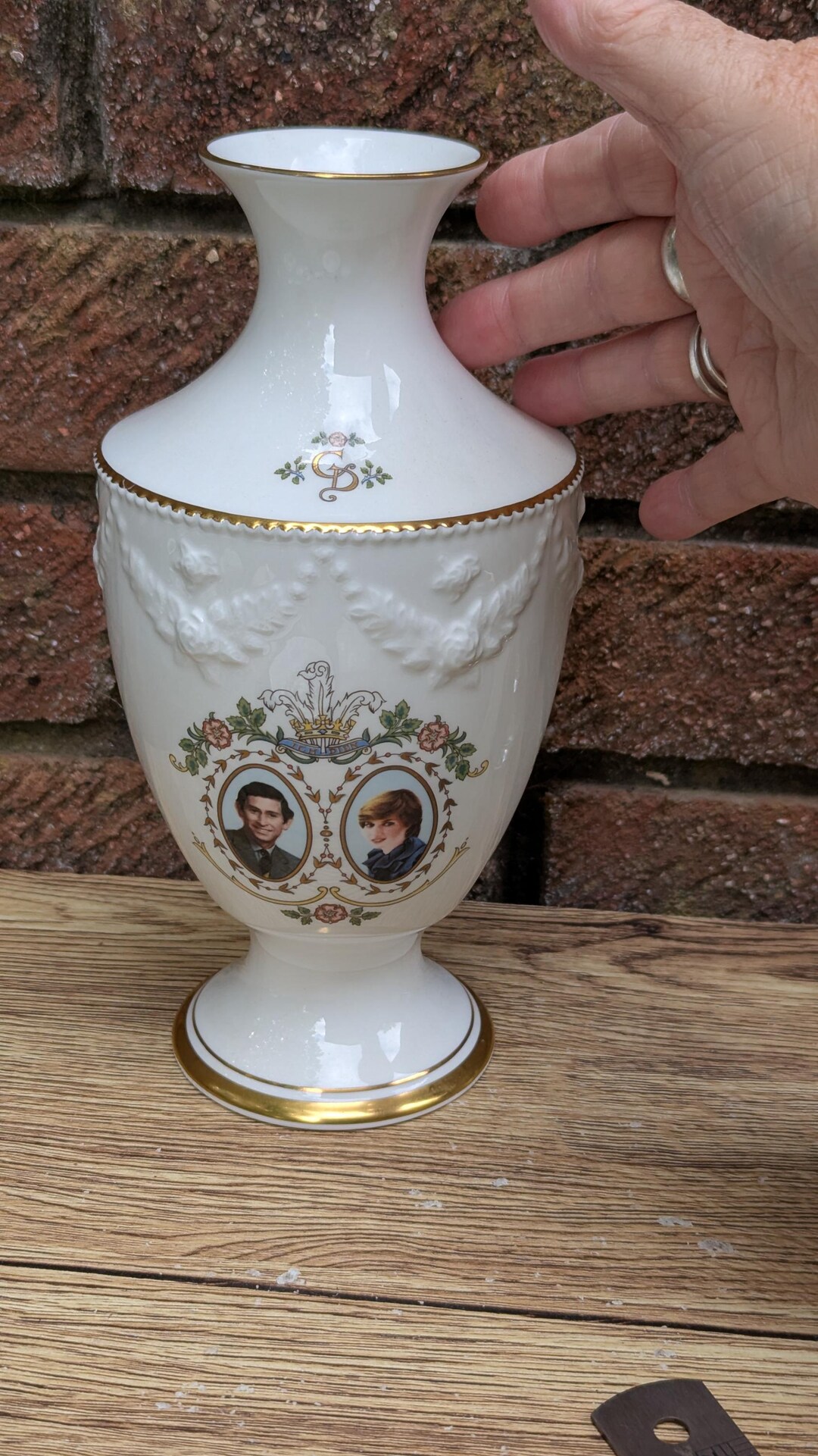 Royal Grafton Fine Bone China Vase – Prince Charles & Lady Diana ...