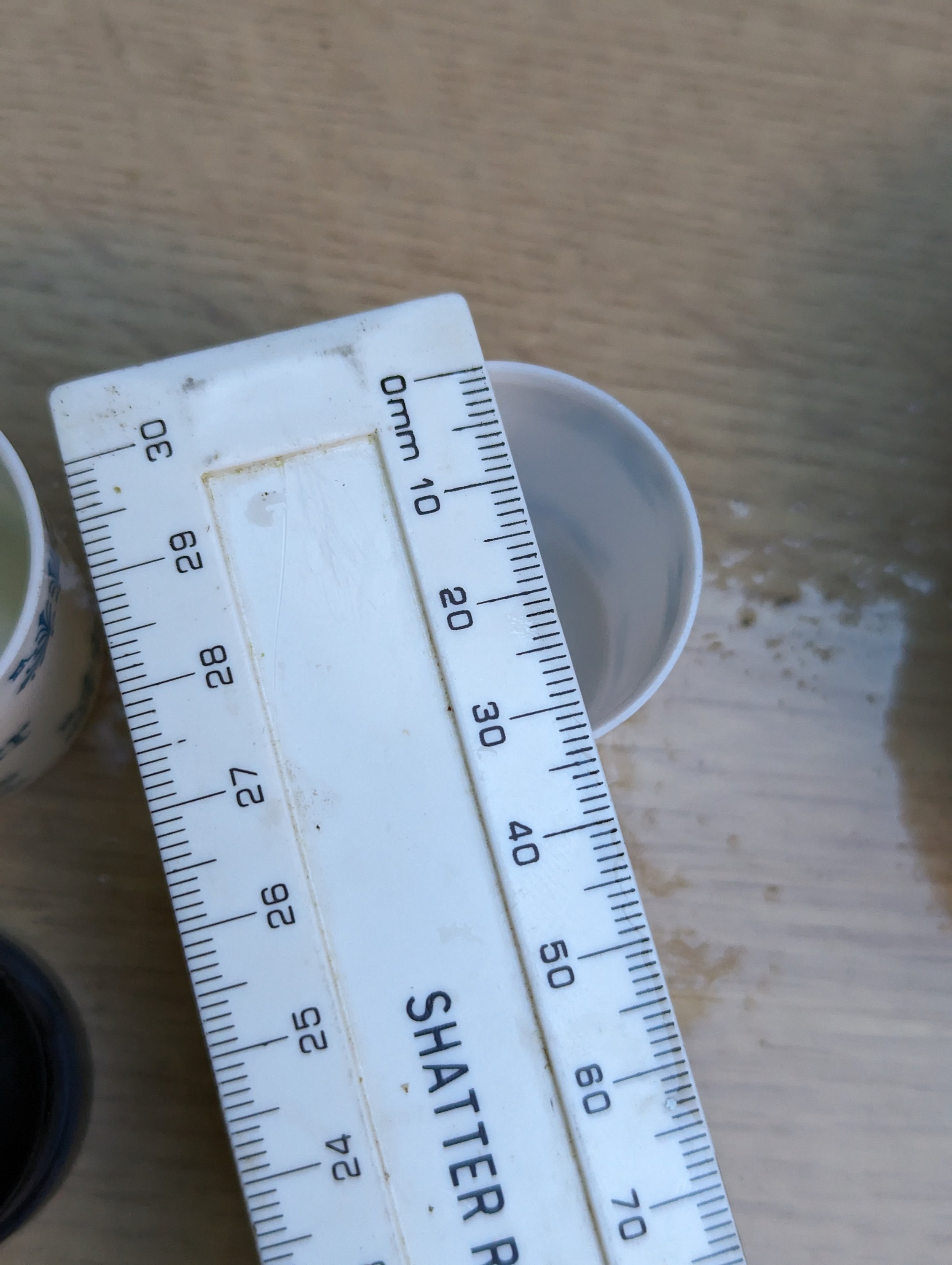 Vintage Salt and Pepper Condiment Set, Blue and White - Etsy