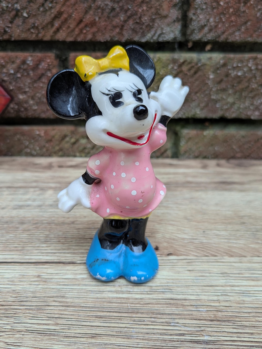 Vintage Made in Japan Minnie Mouse Porcelain Figurine - Etsy