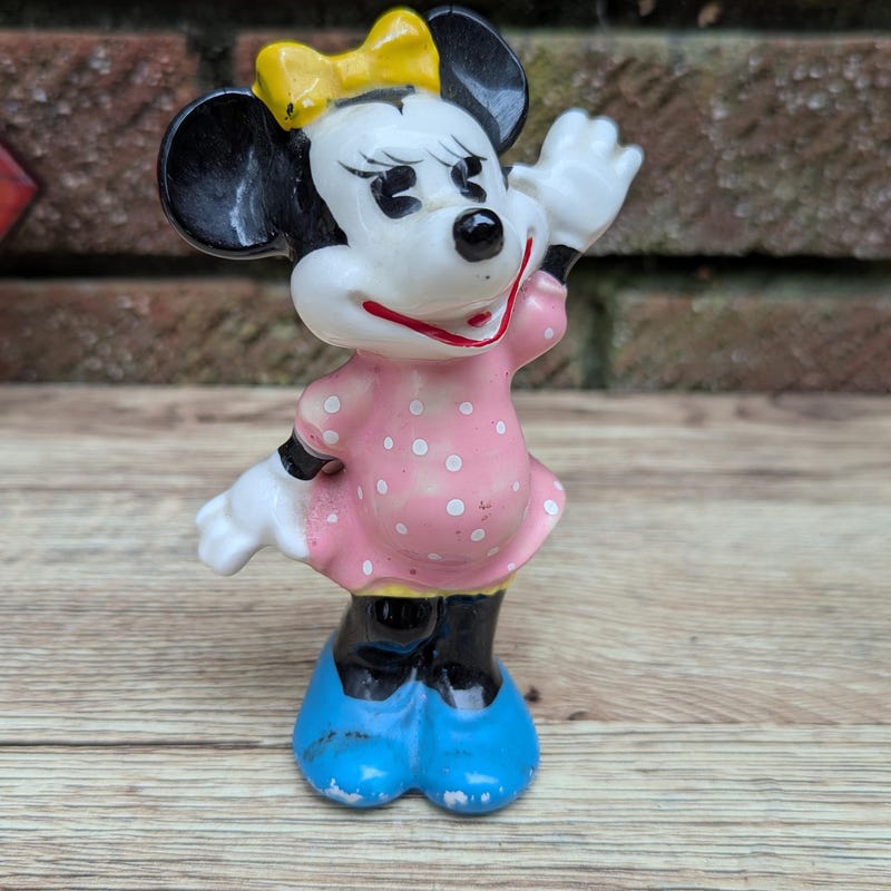 Minnie Mouse Porcelain - Etsy UK