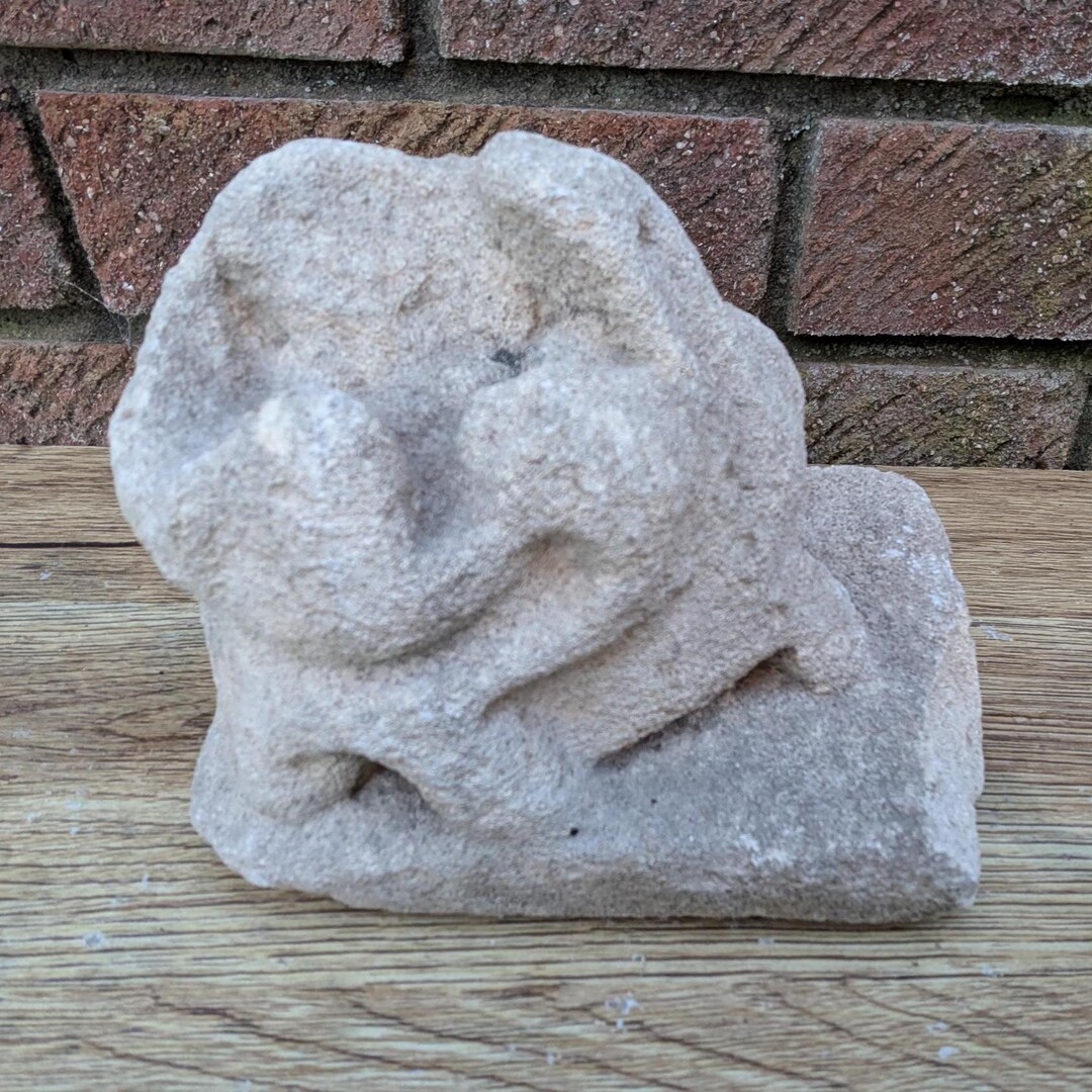 Circa 1200 Medieval Hand-carved Limestone Architectural Fragment ...