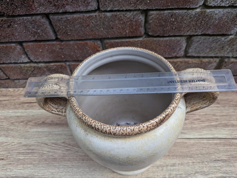 Yellow Bourne Denby Double Handled Large Pot Jug Vase Danesby Ware ...