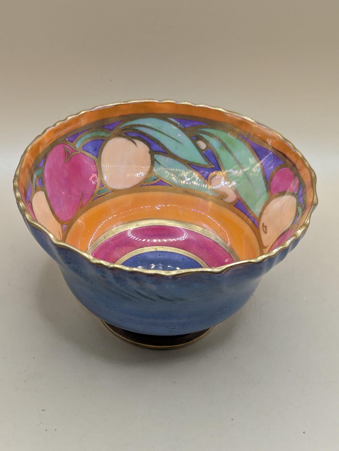 Rare Paragon Rainbow Hand Painted Lustre Art Deco Small Bowl C1925 - Etsy