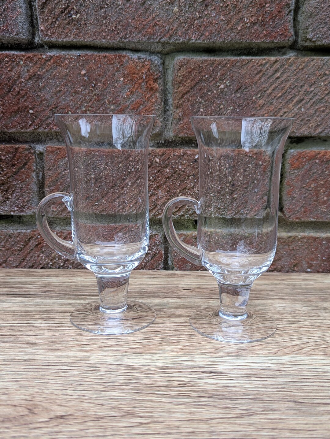 Dartington Irish Coffee Glasses X 2 Designed Frank Thrower Small Latte ...