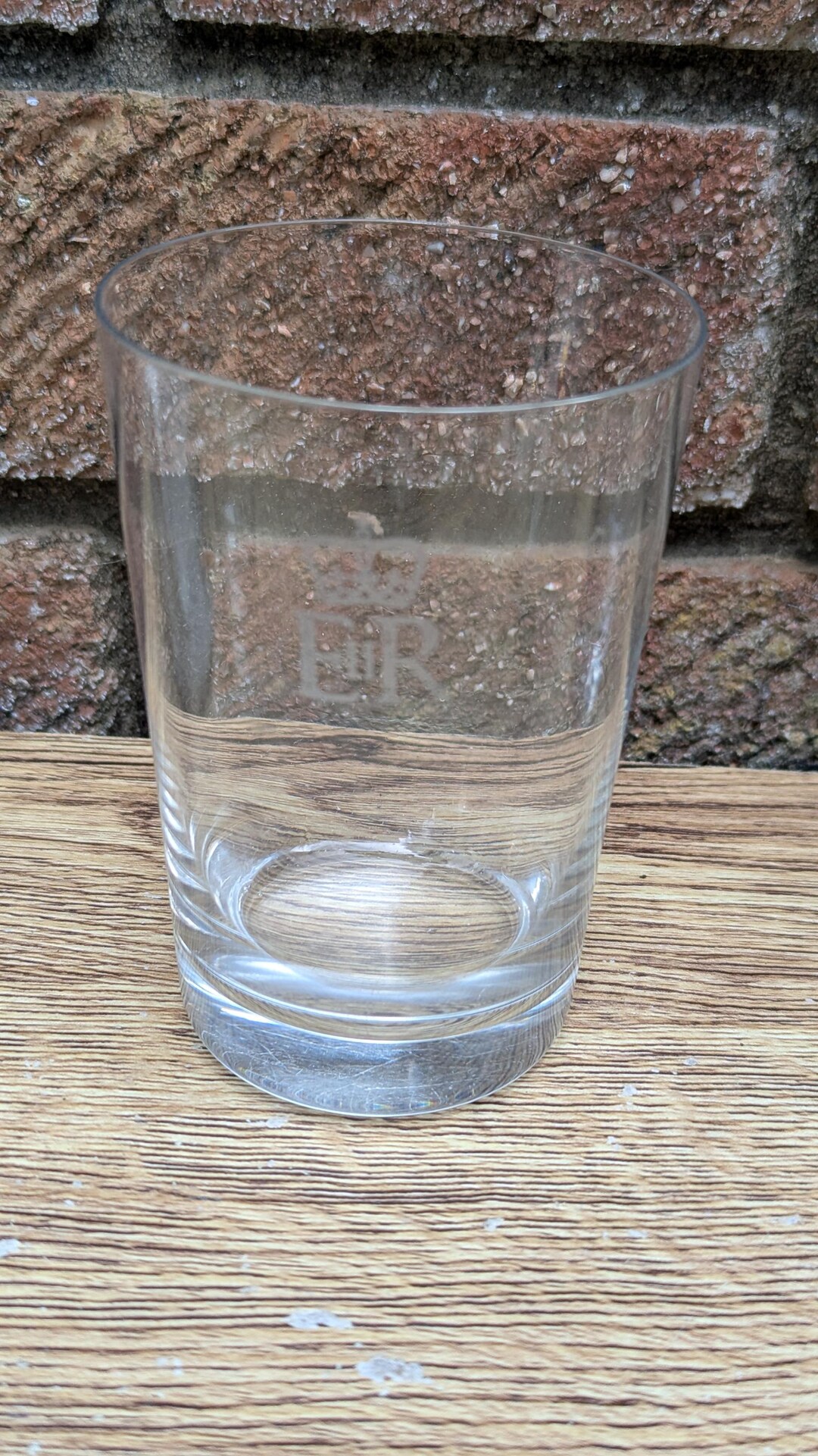 1953 Queen Elizabeth II Coronation Commemorative Glass – Etched EIIR ...