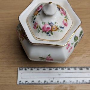 Crown Fine Bone China Lidded Pot. Staffordshire England - Etsy
