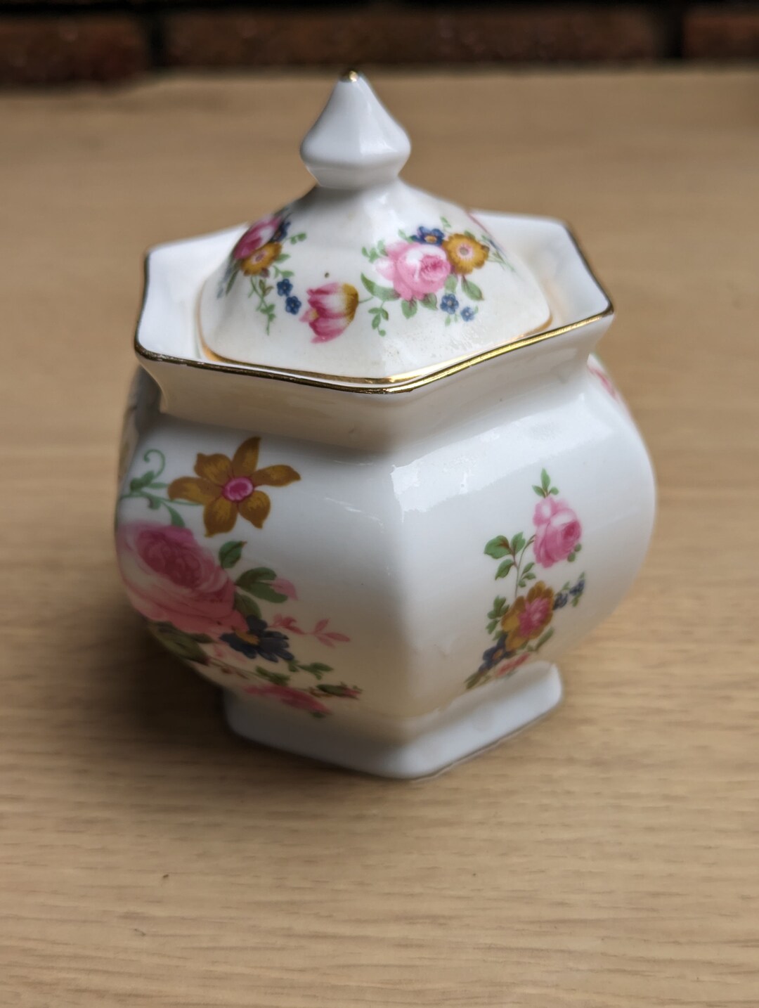 Crown Fine Bone China Lidded Pot. Staffordshire England - Etsy