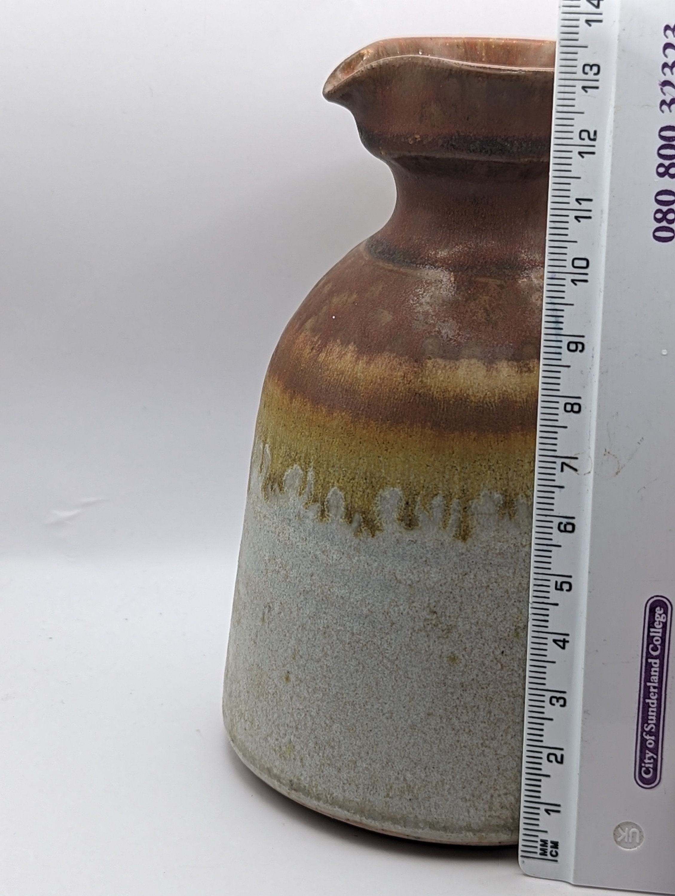 Chris Aston Studio Pottery Jug. Made in Elkesley, Nottinghamshire, UK ...