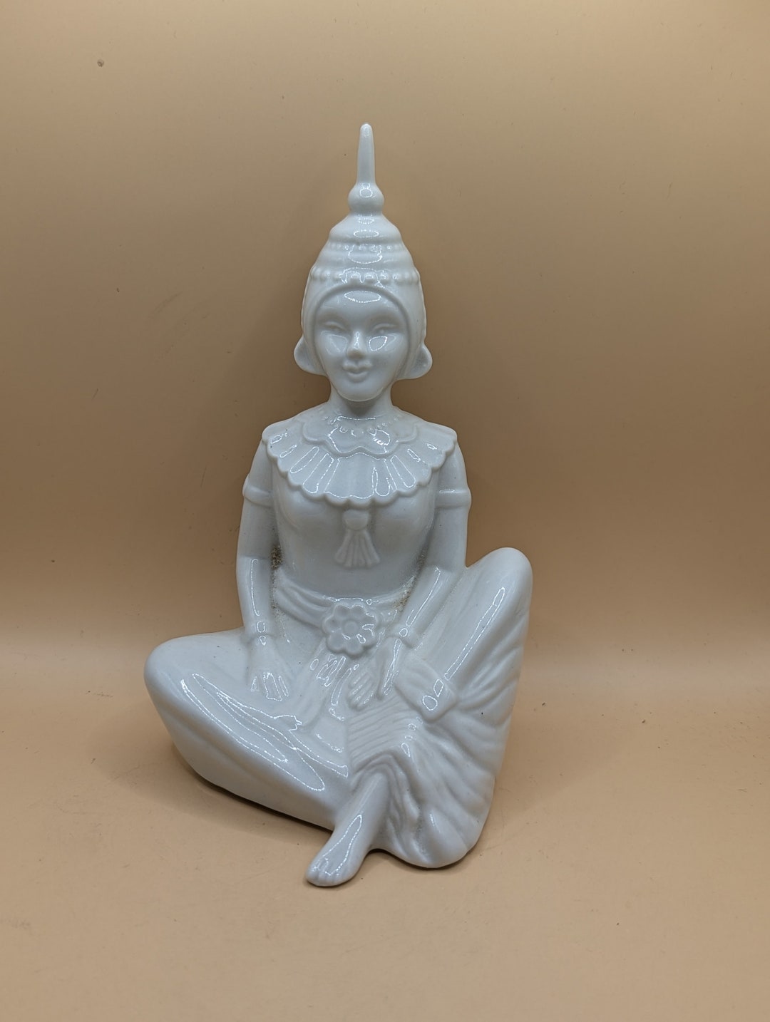 Vintage Japanese Stunning Pure White Rosenthal Netter Balinese Dancer ...