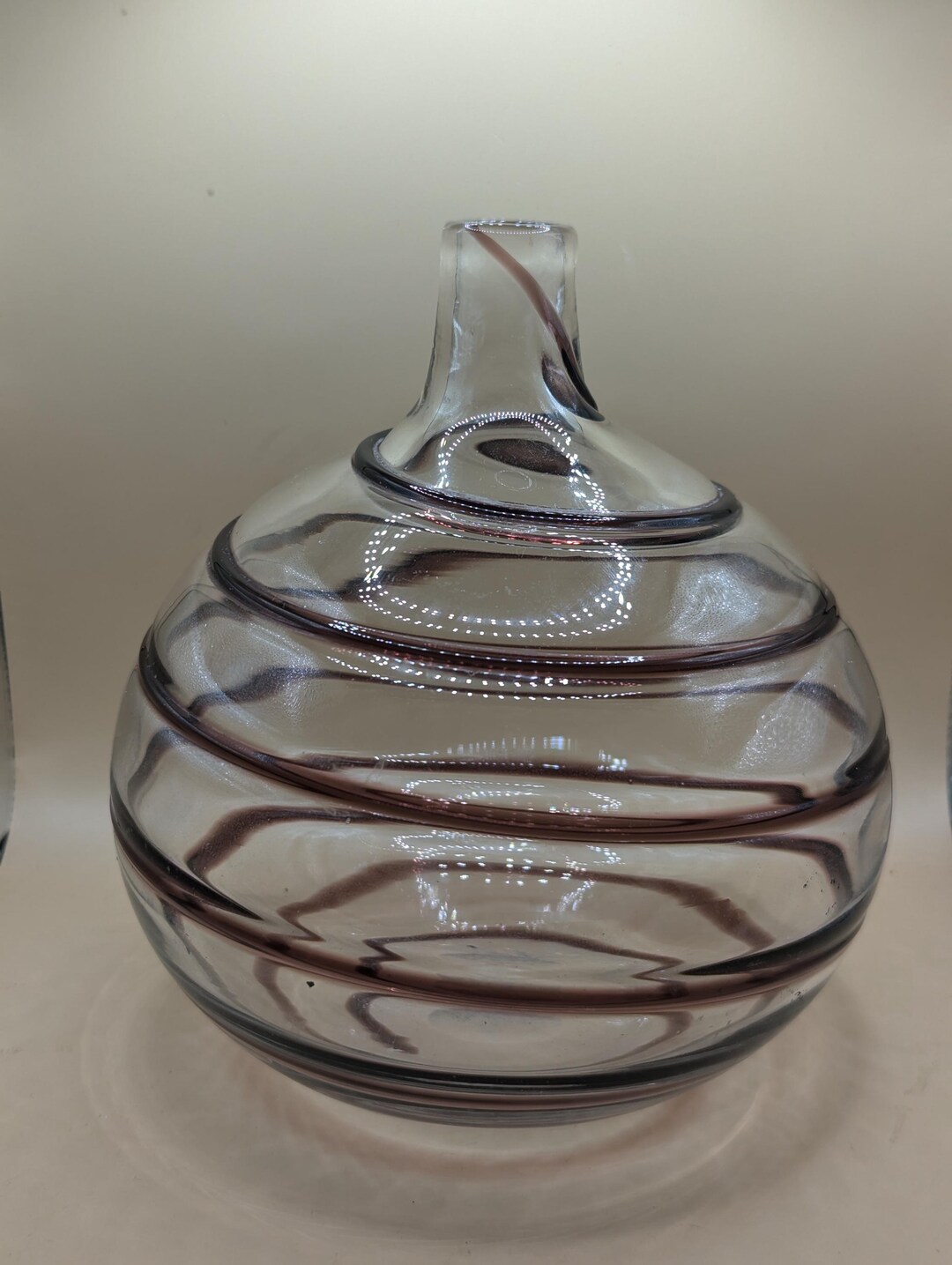 70s/80s Red Swirl Design Bud Vase, Stunning Classy Design for ...