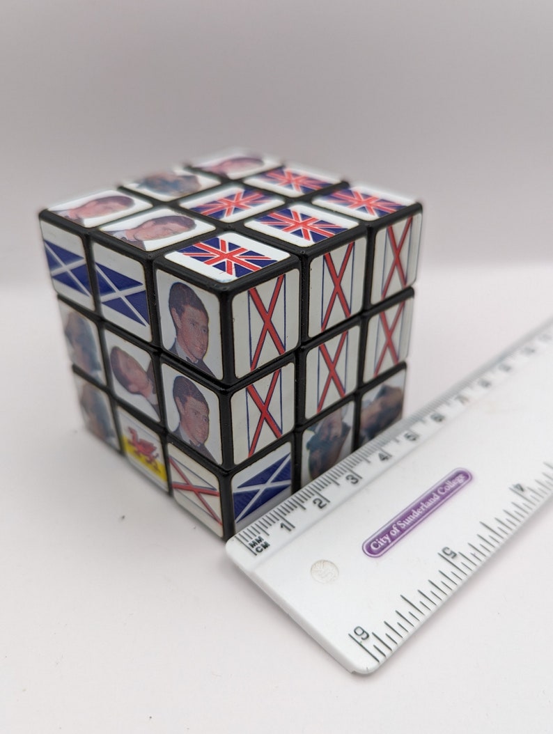 Prince Charles and Princess Diana Rubics Wedding Cube, Extremely Rare ...