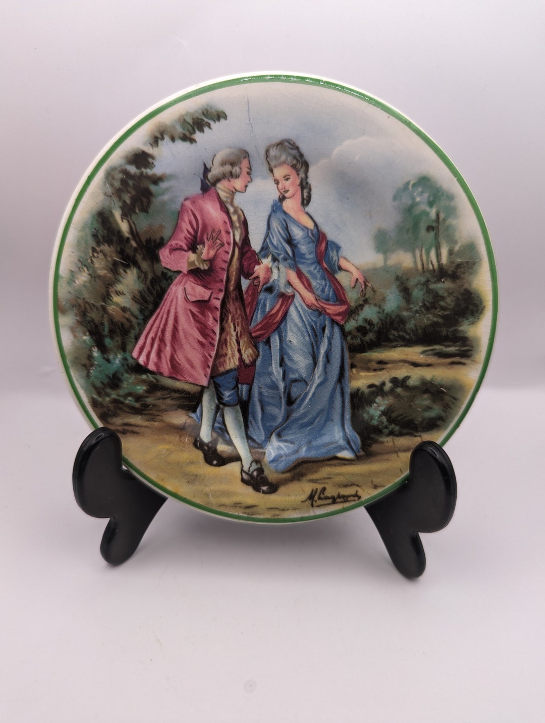 Small Tunstall Plate,alex Street Pottery Harry Hancock - Etsy