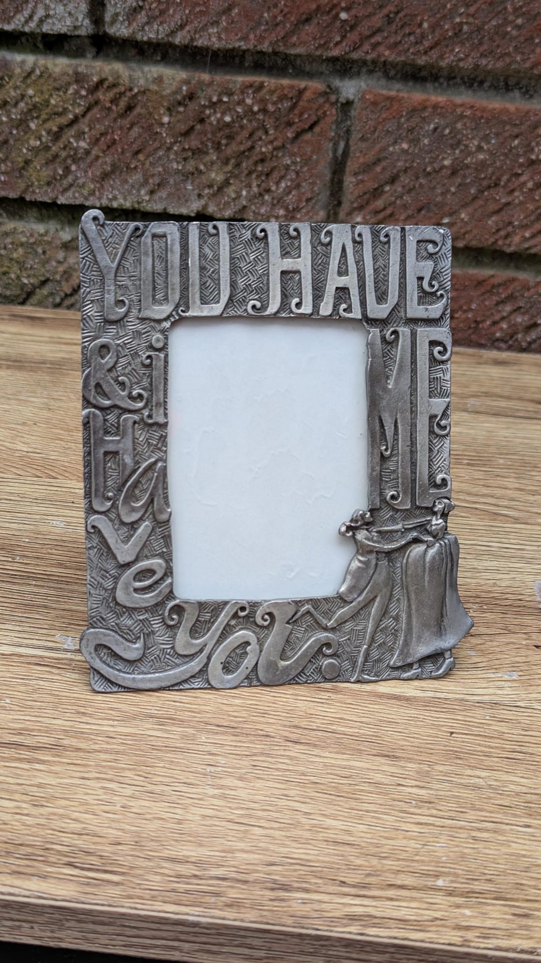 2000 SUNN Pewter Sentimental Photo Frame – “you Have & I Love You ...