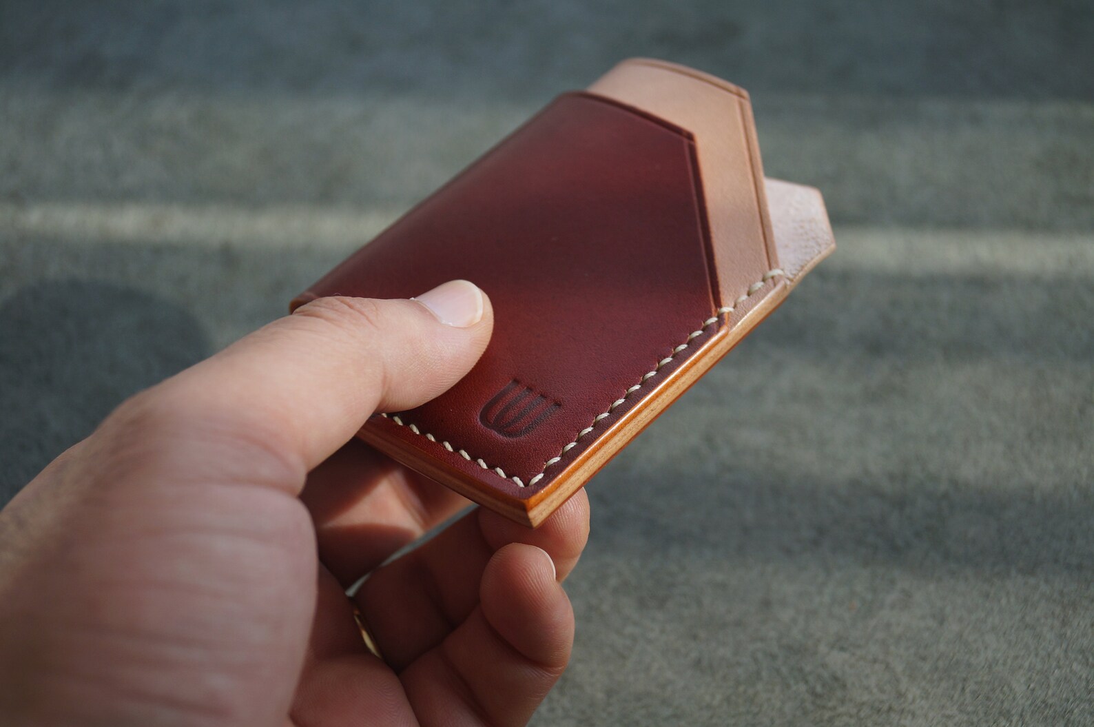 The Gunner Leather Wallet Pdf Pattern, Leather Wallet Template ...