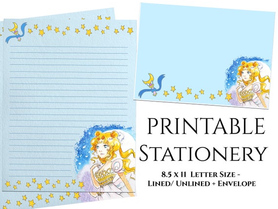 Princess Writing Paper All