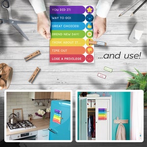 Printable Behavior Chart for Kids - Etsy