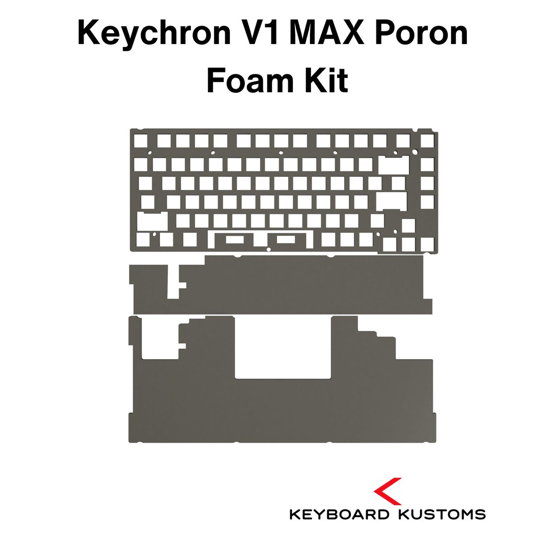 Keychron V1 MAX Poron Foam Kit - Etsy