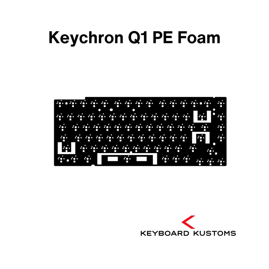 Keychron Q1/Q1 Pro/q1 MAX PE Foam - Etsy