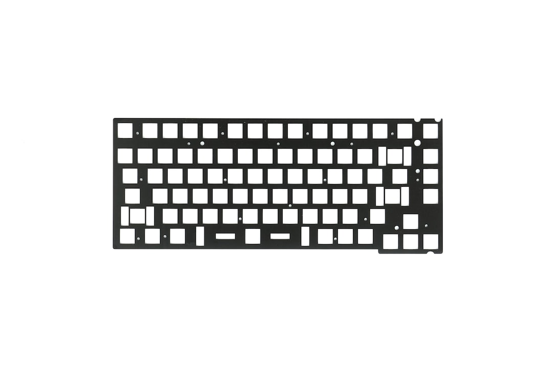 Precision Cut Keychron V1 POM Plate for Keyboard Modding, Mechanical ...
