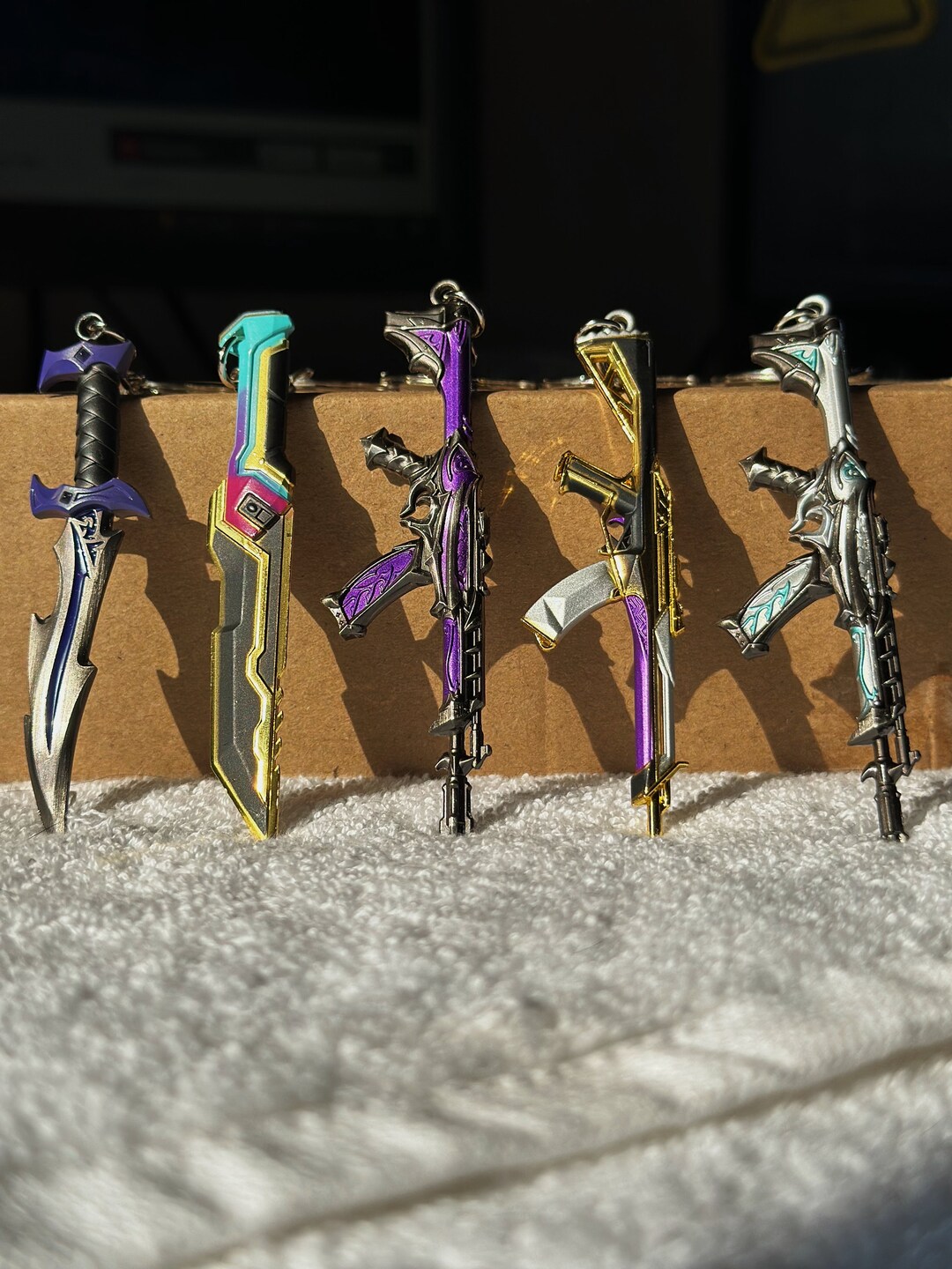 Valorant Video Game Keychains Cute Vandal Metal Keychains - Etsy